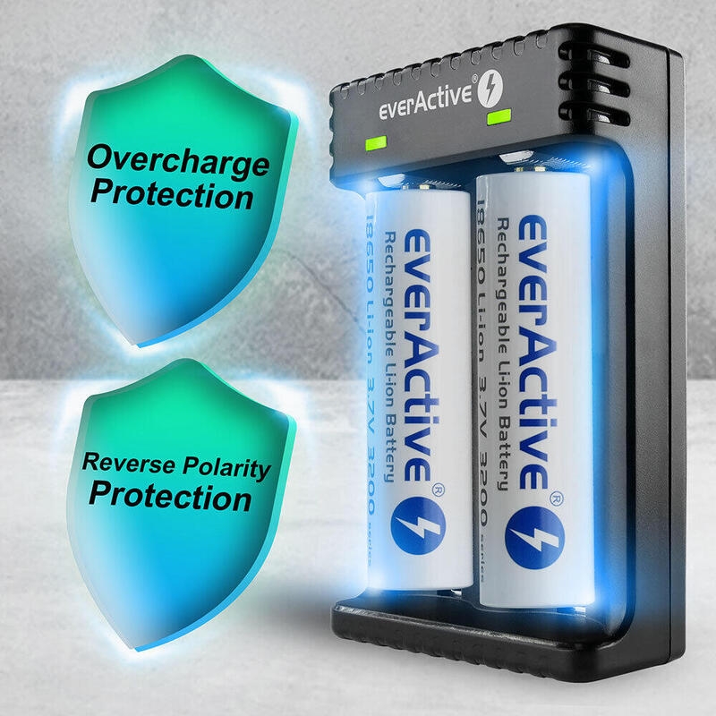 Carregador everActive LC-200 Smart Lithium